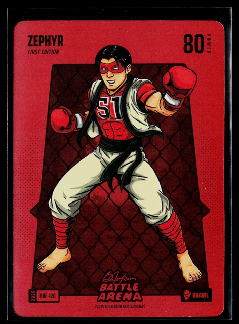 2026 BO JACKSON Battle Arena 120 Zephyr Jung Hoo Lee RED BRAWL ...