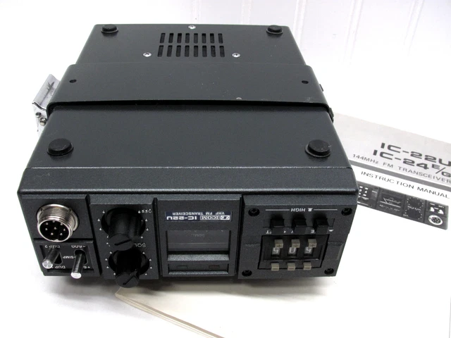 ICOM IC-22U TRANSCEIVER +HM8 Mic $49.00 - PicClick
