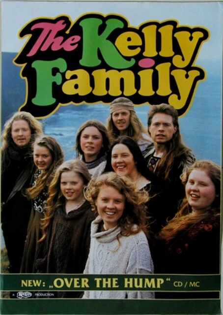KELLY FAMILY - 1994 - Promotion - Plakat - Over the Hump - Poster EUR ...