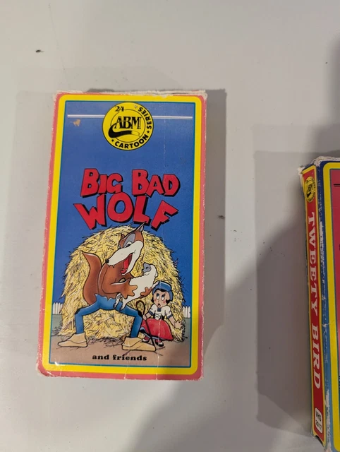 TWEETY BIRD AND Friends - Cassette Tape VHS ABM Cartoon Series Big Bad ...