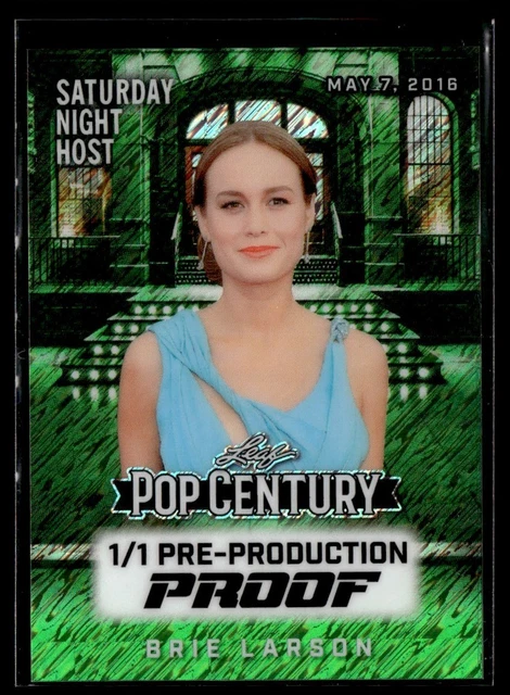 2025 POP CENTURY Pre-Production Proof SNL Host Brie Larson 1/1 $13.72 ...