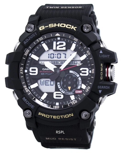 CASIO G-SHOCK MUDMASTER Twin Sensor GG-1000-1A GG1000-1A Men's Watch ...