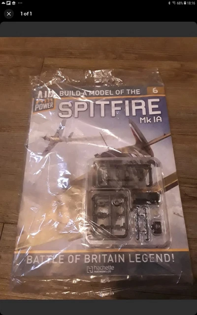 BUILD A MODEL Of The Spitfire Hachette Magazine - # Issue 6 New Sealed ...