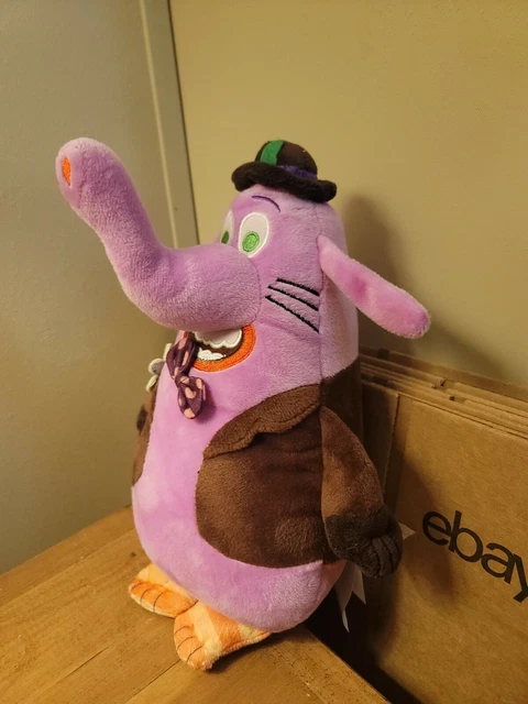 DISNEY PIXAR'S INSIDE Out Bing Bong Pink Elephant Plush Stuffed Animal ...