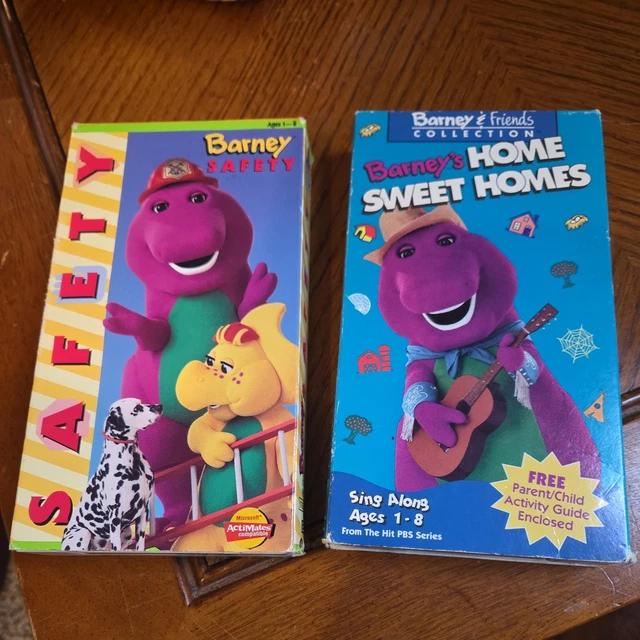 BARNEY SAFETY & Home Sweet Homes Lot 2 VHS tapes Pre-owned $9.00 - PicClick