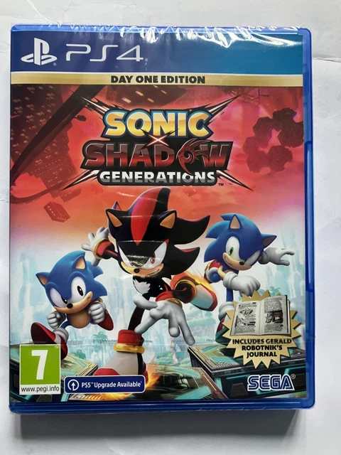 SONIC X SHADOW Generations PS 4 - NEW Sealed - Day One Edition - PS 5 ...
