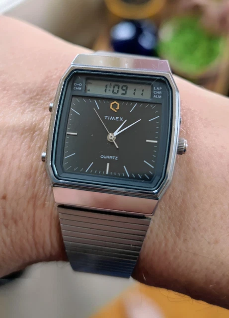 VINTAGE TIMEX V Cell Analogue Digital Watch £24.00 - PicClick UK
