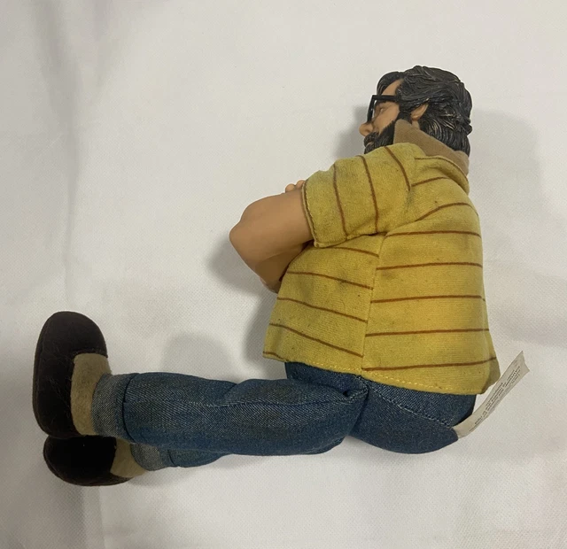THE ROYLE FAMILY Jim Royle Plush Doll 1998 Vivid Imaginations Good Cond ...