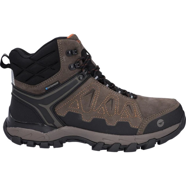 HI TEC V Lite Explorer WP Hiking Boots Chestnut/Orange £84.05 - PicClick UK