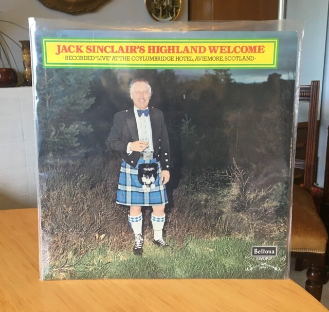 JACK SINCLAIR&S HIGHLAND Welcome-Gathering Of Clans 1977-Beltona-12"Lp ...