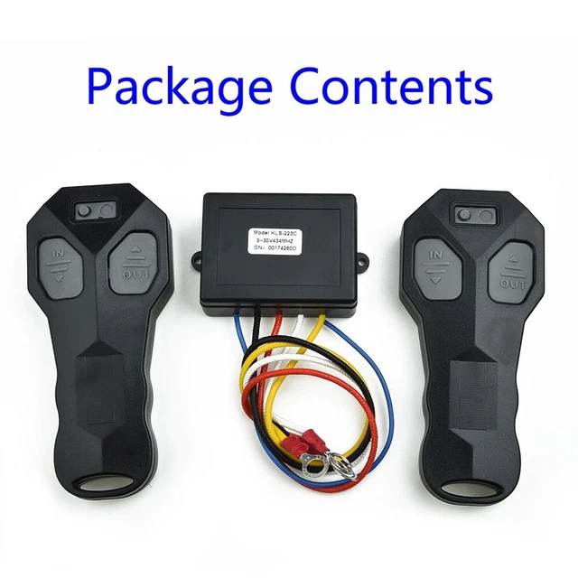 UNIVERSEL T L COMMANDE TREUIL Accessoire Atv DC12V/24V sans Fil Pour Jeep EUR 38,84 - PicClick IT