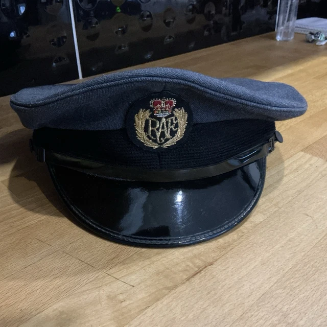 RAF ROYAL AIR Force Peaked Cap with Badge Dress Uniform £15.28 ...