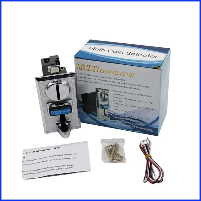 Multi Signal Output Arcade Coin Acceptor Universal Coins Acceptor Selector 3423 Picclick Au 2467