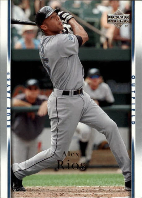 CARTE DE BASEBALL 2007 Upper Deck Toronto Blue Jays #1003 Alex Rios EUR ...