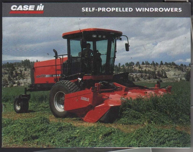 CASE IH &WDX& Self Propelled Windrowers Brochure Leaflet £6.00 ...