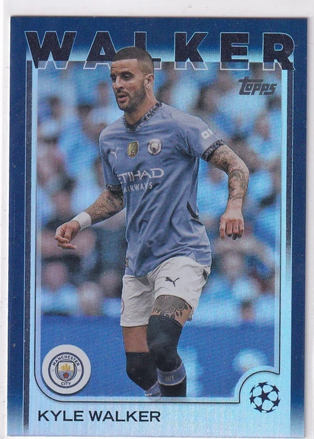 TOPPS CL CLUB Competition 2025 N º 60 Kyle Walker Black 80/275 EUR 4,57 ...