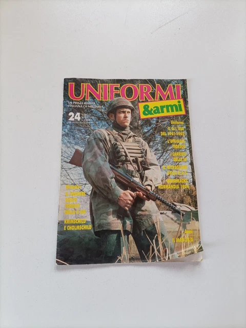 RIVISTA UNIFORMI & Armi N.24/1990 - Militaria EUR 6,50 - PicClick IT