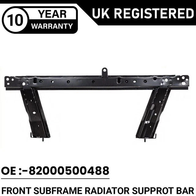 FRONT SUBFRAME RADIATOR Support Engine Panel Bar For Renault Modus ...