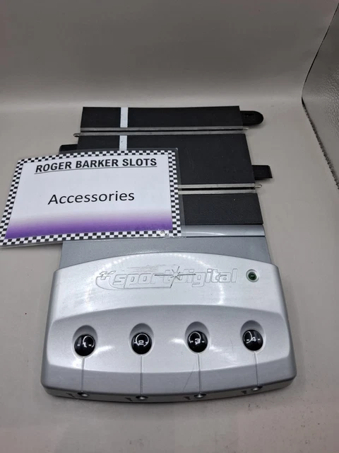 SCALEXTRIC C4PBD DIGITAL Power Base 4 Cars Track Preowned 1:32 Slot Car ...