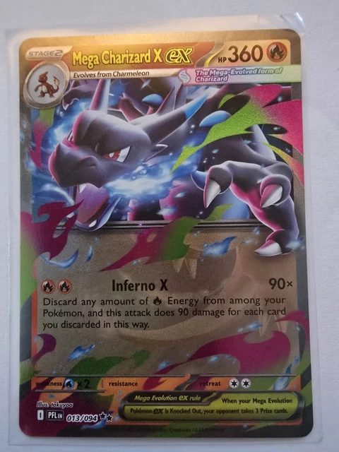 MEGA CHARIZARD X EX 013/084 Phantasmal Flames £5.42 - PicClick UK