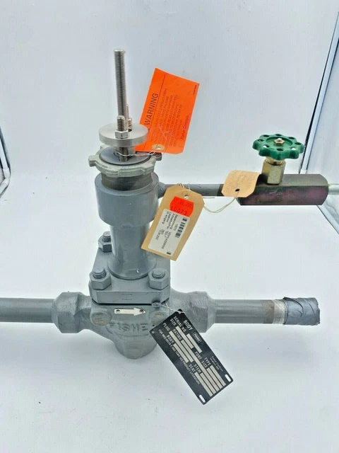 FISHER CONTROLS BODY Plug Valve EZ VentilKoerper TED 1 "C5 $2,496.13 ...