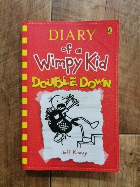DOUBLE DOWN: DIARY of a Wimpy Kid (BK11) by Jeff Kinney (Paperback ...