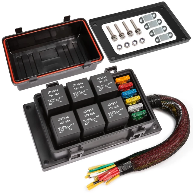 Automotive Fuse And Relay Box Automotive Fuse And Relay Box