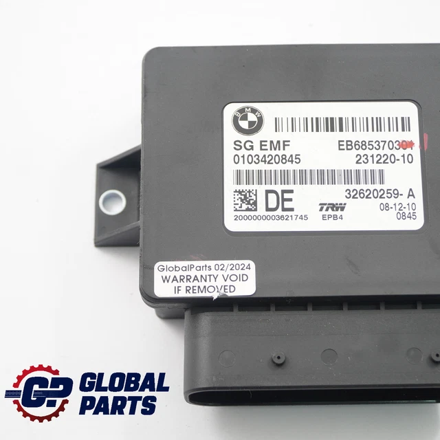 BMW F10 F11 Control Unit Module Parking Handbrake EMF 6853703 EUR 29,99 ...