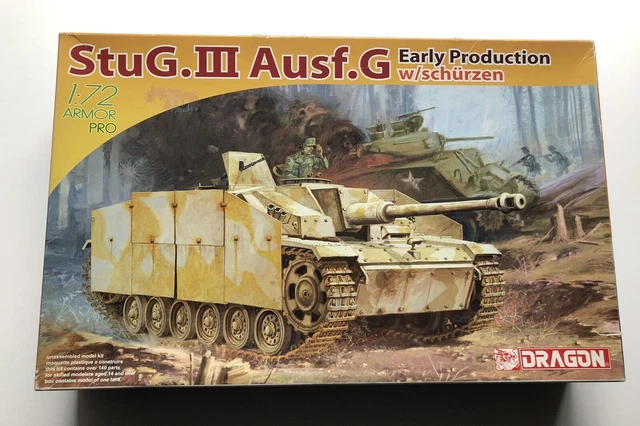 DRAGON MODEL 7354 STUG. III Ausf. G Early Production w/schurzen 1/72 ...