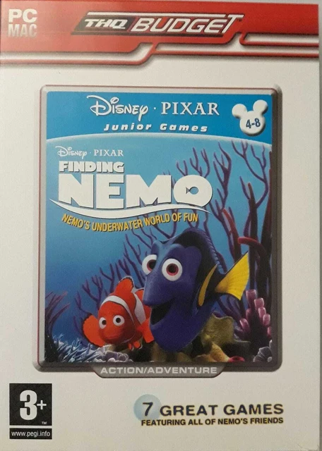DISNEY PIXAR FINDING Nemo: Nemo's Underwater World of Fun PC MAC CD ...