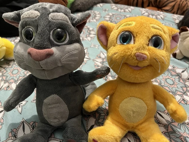 TALKING TOM & Friends Plush Talkback Interactive Cute & Cuddly Teddies ...