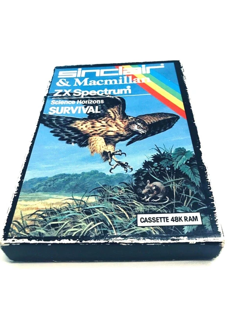 SINCLAIR ZX SPECTRUM Game Science Horizons Survival gioco OC cassetta ...