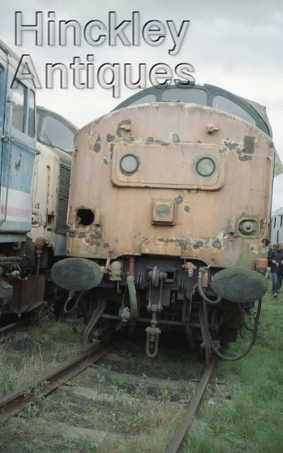 35MM NEGATIVE BR British Railways Diesel Loco Class 37 37201 Barrow ...