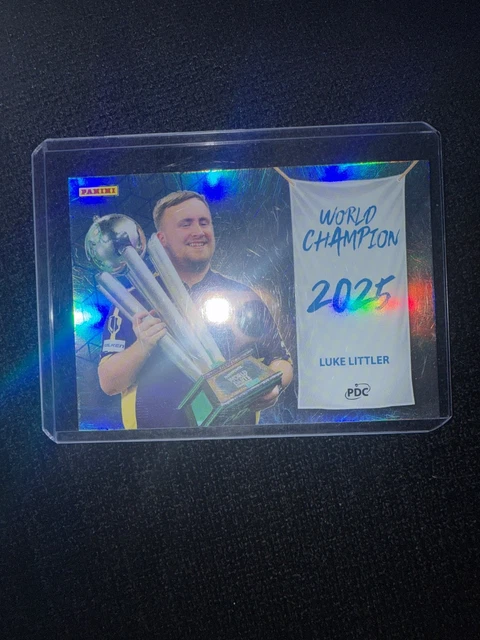 LUKE LITTLER PANINI 2026 world championship/150 £16.15 - PicClick UK