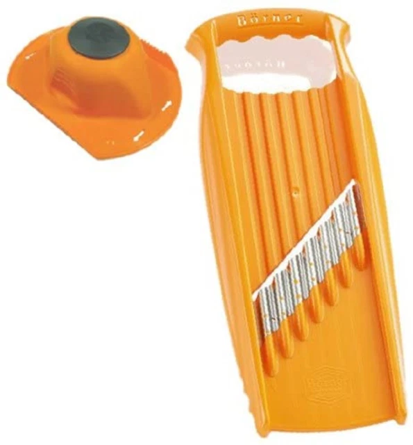 BERNESE BORNER PL thick cut potato waffle slicer XXL + safety holder ...