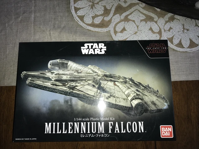 BANDAI STAR WARS 1/144 MILLENNIUM FALCON Model Kit NEW $55.00 - PicClick