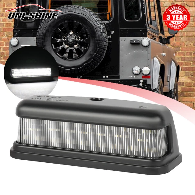 FOR LAND ROVER Defender 90 110 88 109 LED License Number Plate Light ...