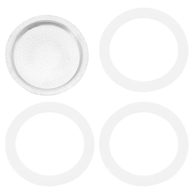 ESPRESSO MAKER PARTS Machine Replacement Coffee Pot Silicone Gasket $15 ...