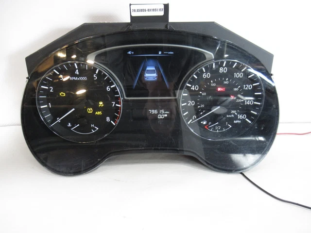 2013-2015 NISSAN ALTIMA Speedometer Gauge Cluster A2C91342700 OEM $37. ...