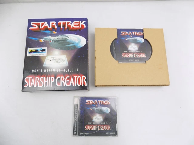 BOXED PC CD-ROM Star Trek: Starship Creator EUR 43,85 - PicClick FR