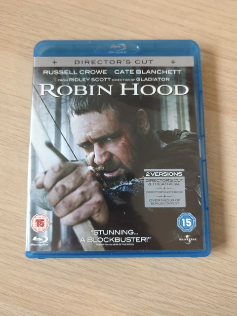 ROBIN HOOD - Directors Cut and Theatrical Versions - 2 Disc Blu-ray - No reserve EUR 1,15 ...