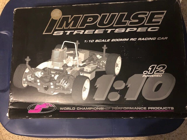 VINTAGE SERPENT IMPULSE Kit 4WD 2 Speed Car-Type 801012 W/12 RE Engine ...