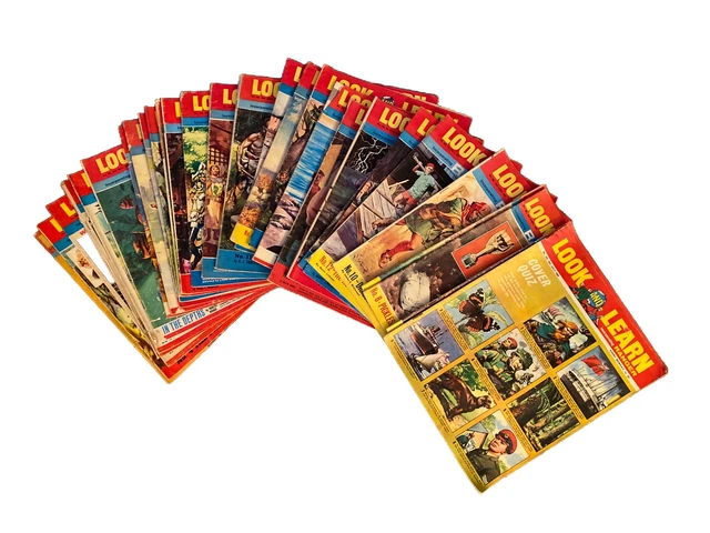 VINTAGE LOOK AND learn magazines 1966 and 67 Joblot X 30 Issues £15.99 ...