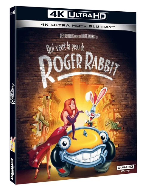 WHO FRAMED ROGER Rabbit (4K UHD Blu-ray) Alan Tilvern Bob Hoskins (US ...
