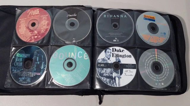 FULL BINDER - Lot Of 197 Music Cds - Rap Hip Hop R&B, Eminem, Snoop ...