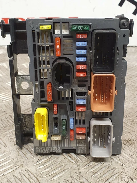 PEUGEOT CITROEN BSM-R03 9675878080 Fuse Box £110.00 - PicClick UK