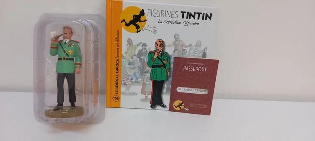 FIGURINE TINTIN - Collection Officielle - General Tapioca - N° 108 ...