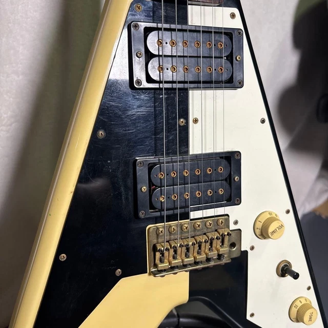 RARE 1980S ARIA Pro II XX-MS Michael Schenker Flying V MIJ Matsumoku ...
