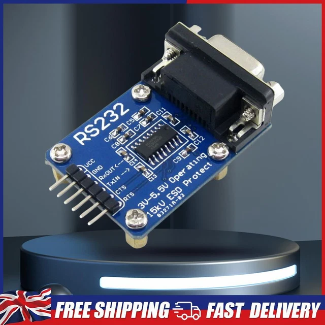 WAVESHARE RS232 TO TTL Module SP3232 Chip Serial Port Module RS232 To TTL Serial £7.07 - PicClick UK