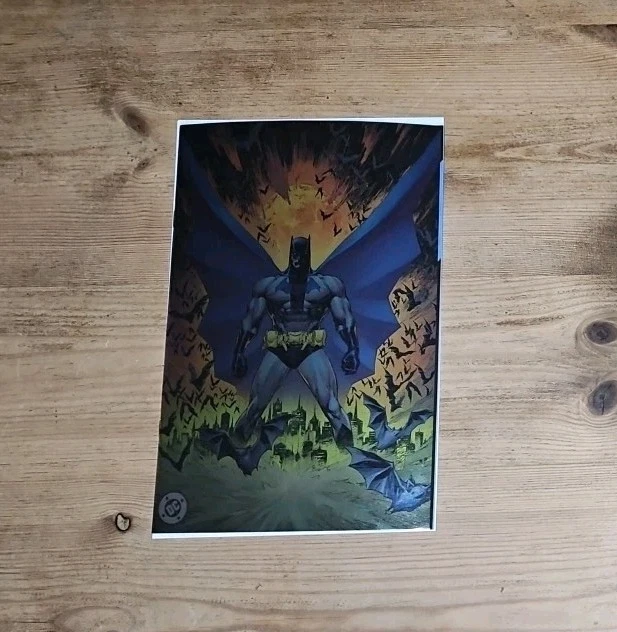 [DAMAGED] BATMAN #1 (2025). Marc Silvestri. Virgin Foil Variant. Ready ...